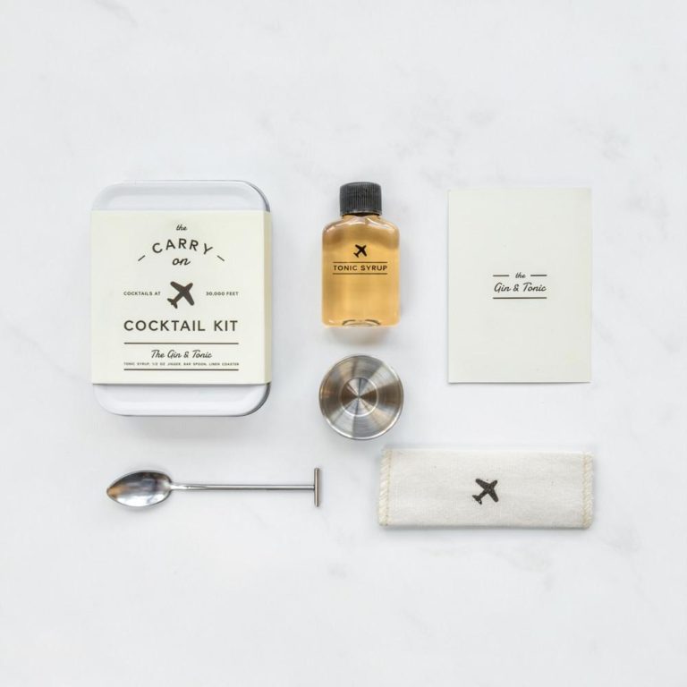An in-flight cocktail kit - Passport & Palmtree
