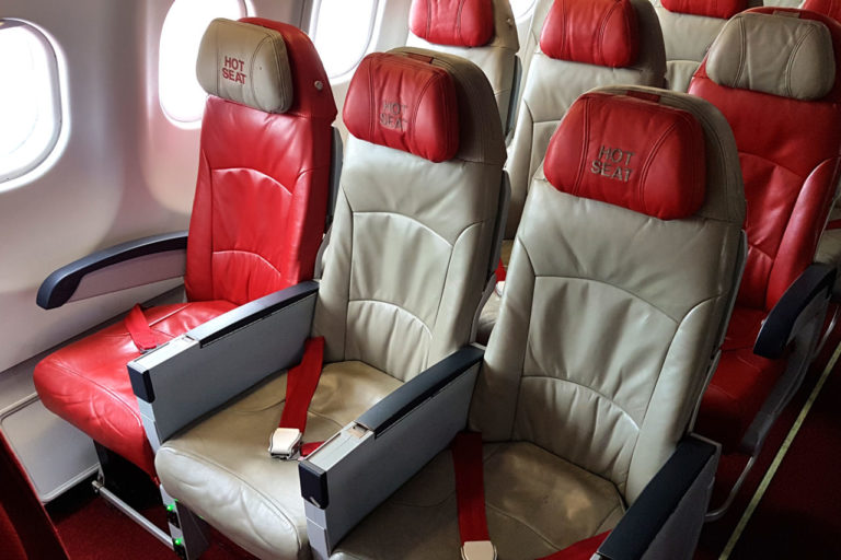 AirAsia Premium Flatbed review - Passport & Palmtree
