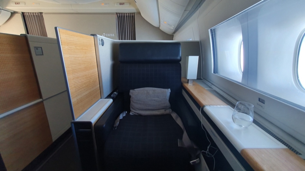 Swiss First Class review - Passport & Palmtree