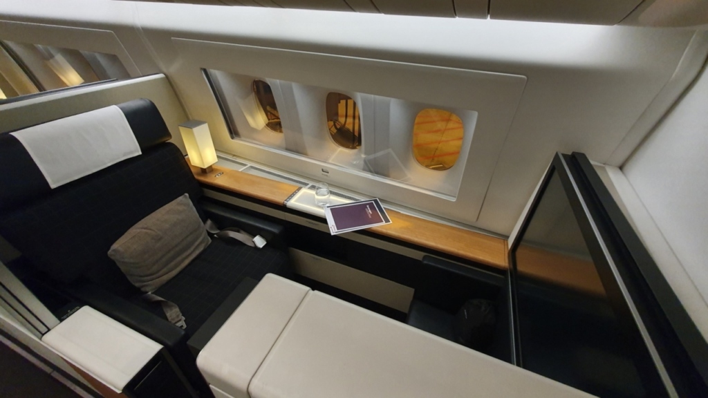 Swiss First Class review - Passport & Palmtree